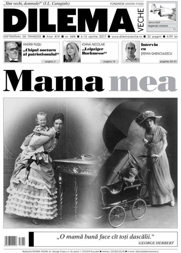 DILEMA VECHE LA TIMPUL PREZENT - Invitaţi jurnalista și scriitoarea Ana ...